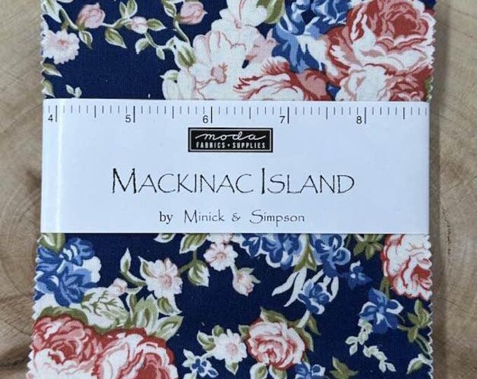 Mackinac Island - Charm Pack - by Minick & Simpson for Moda Fabric - Etsy