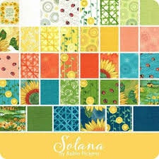 Solana Charm Pack by Robin Pickens for Moda Fabric - Etsy