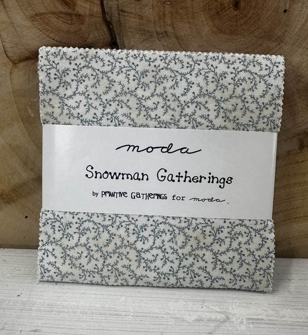 Snowman Gathering - Charm Pack - by Primitive Gatherings for Moda ...