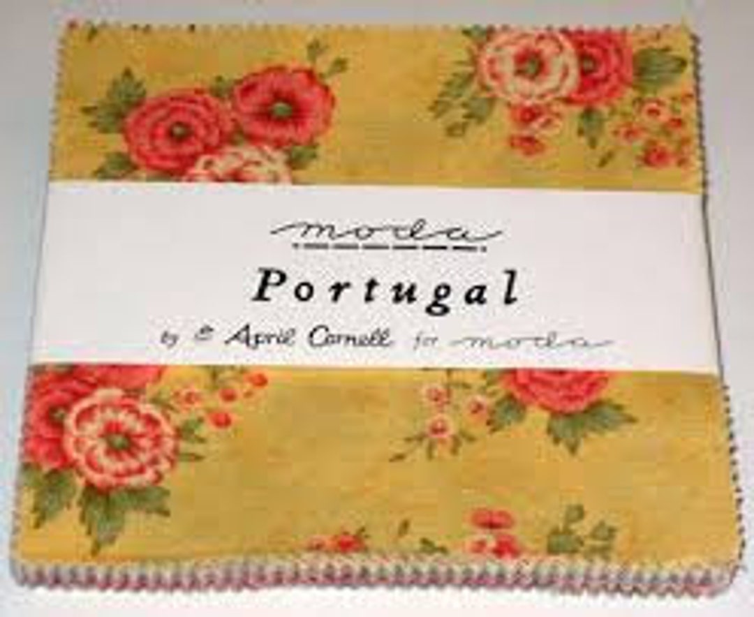 Portugal Charm Pack by April Cornell for Moda Fabric - Etsy