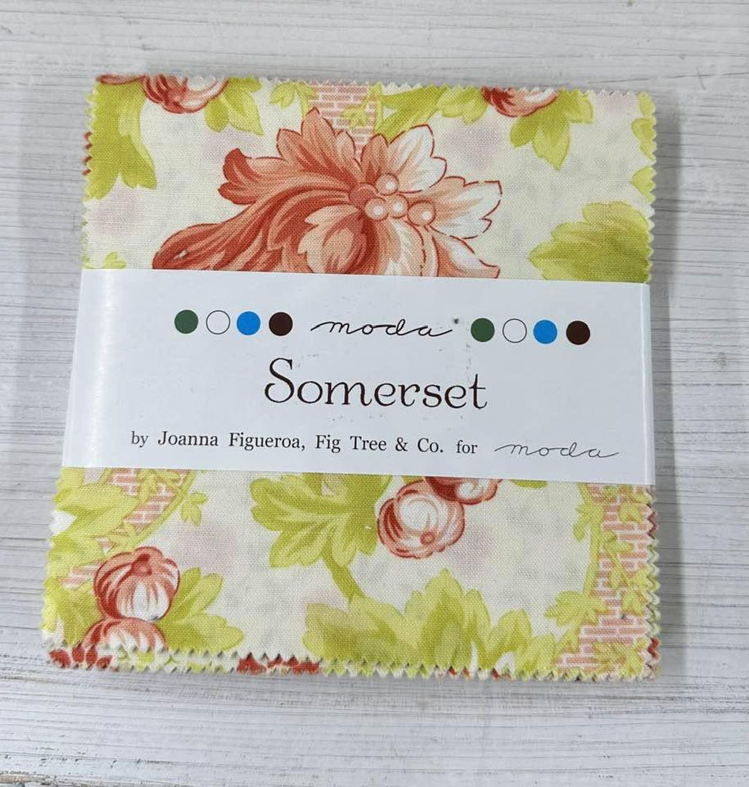 Somerset - Charm Pack - Fig Tree for Moda Fabric - Etsy