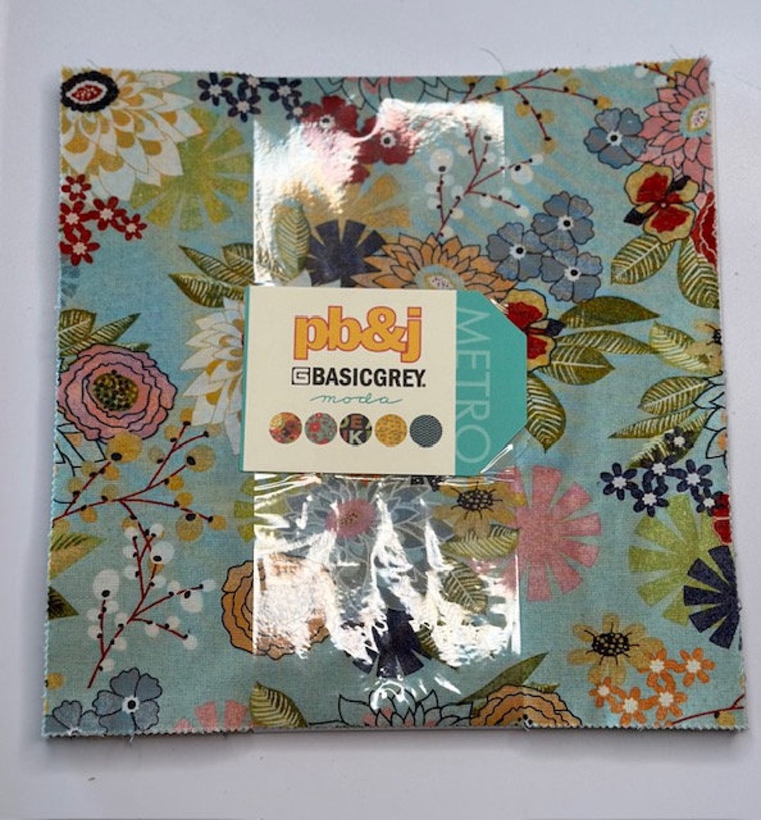 PB&J - Layer Cake - by Basicgrey for Moda Fabri - Etsy