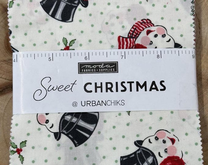 Sweet Christmas Charm Pack by Urbanchiks for Moda Fabric - Etsy