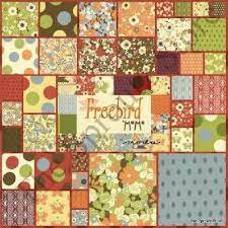 Freebird Charm Pack by Momo for Moda - Etsy