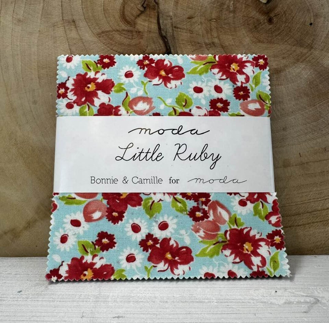 Little Ruby, Charm Pack by Bonnie & Camille for Moda Fabric - Etsy