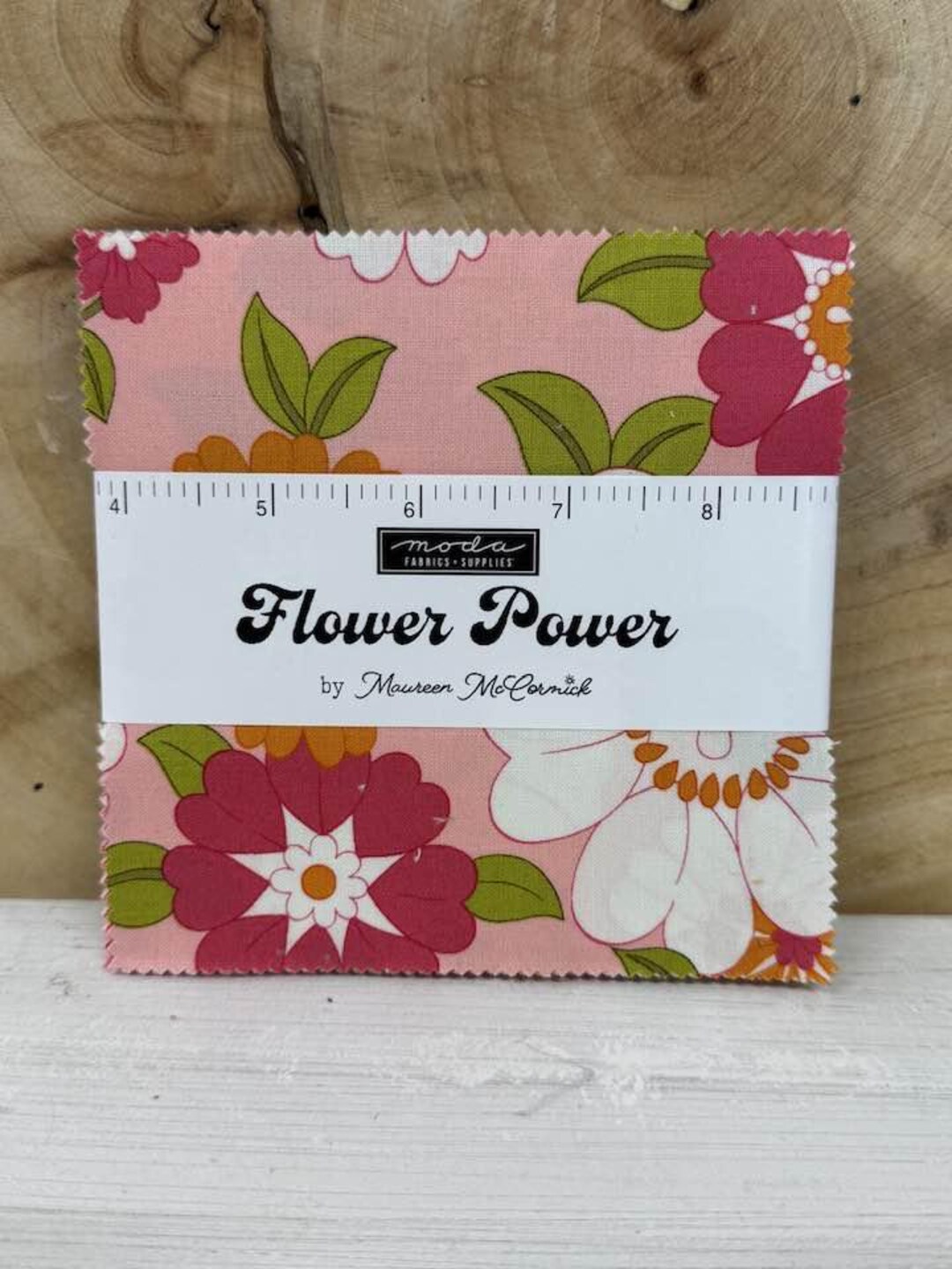 Flower Power - Charm Pack - by Maureen Mccormick for Moda Fabric - Etsy
