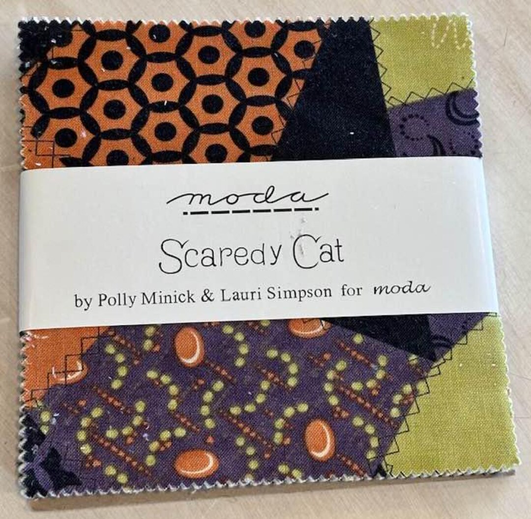 Scaredy Cat - Charm Pack - by Polly Minick and Lauri Simpson for Moda ...