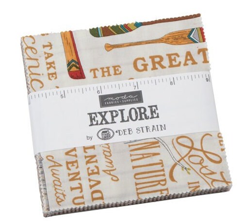 Explore Charm Pack by Deb Strain for Moda Fabrics - Etsy