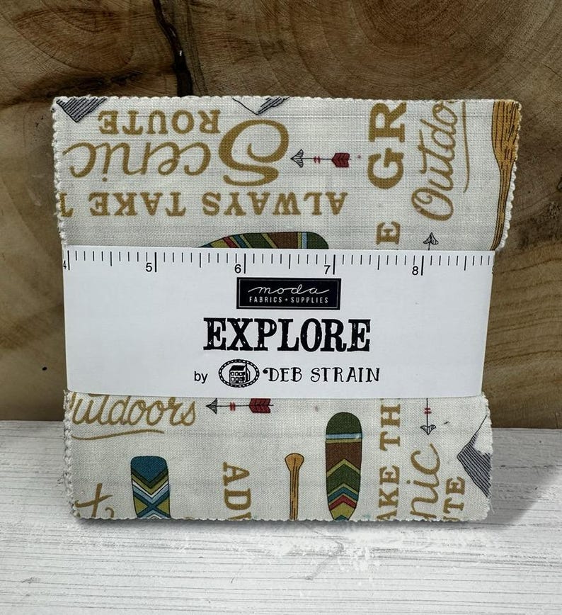 Explore - Charm Pack - by Deb Strain for Moda Fabrics - Etsy