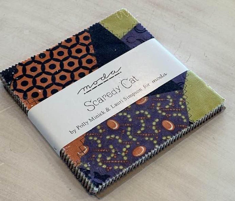Scaredy Cat - Charm Pack - by Polly Minick and Lauri Simpson for Moda ...