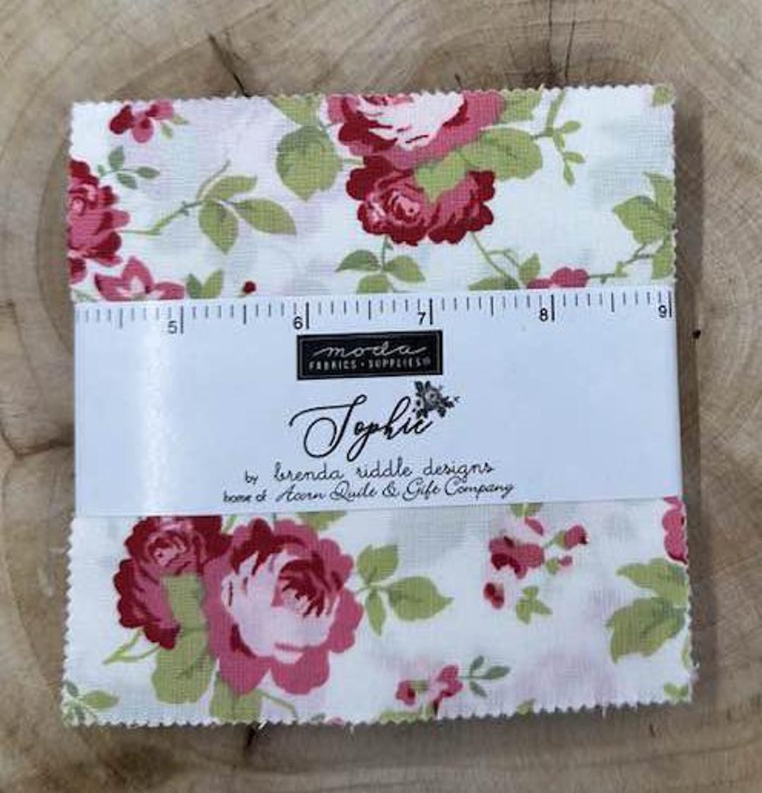 Sophie - Charm Pack - Brenda Riddle Designs for Moda Fabric - Etsy