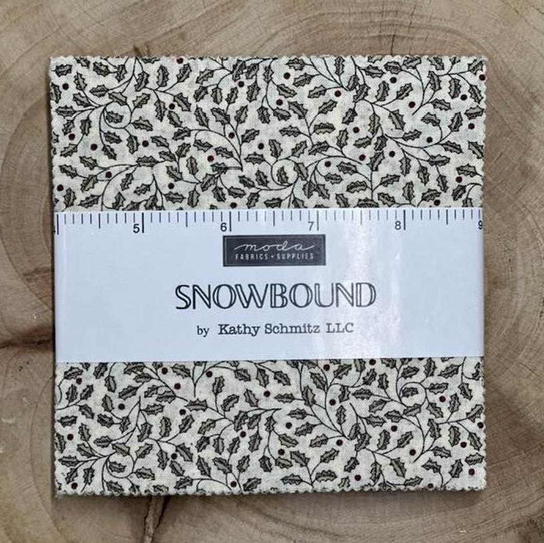 Snowbound - Charm Pack - by Kathy Schmitz LLC for Moda Fabric - Etsy
