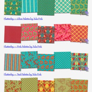 Flutterby - 1/2 Yard Cut - by Tula Pink for Moda Fabrics - Etsy