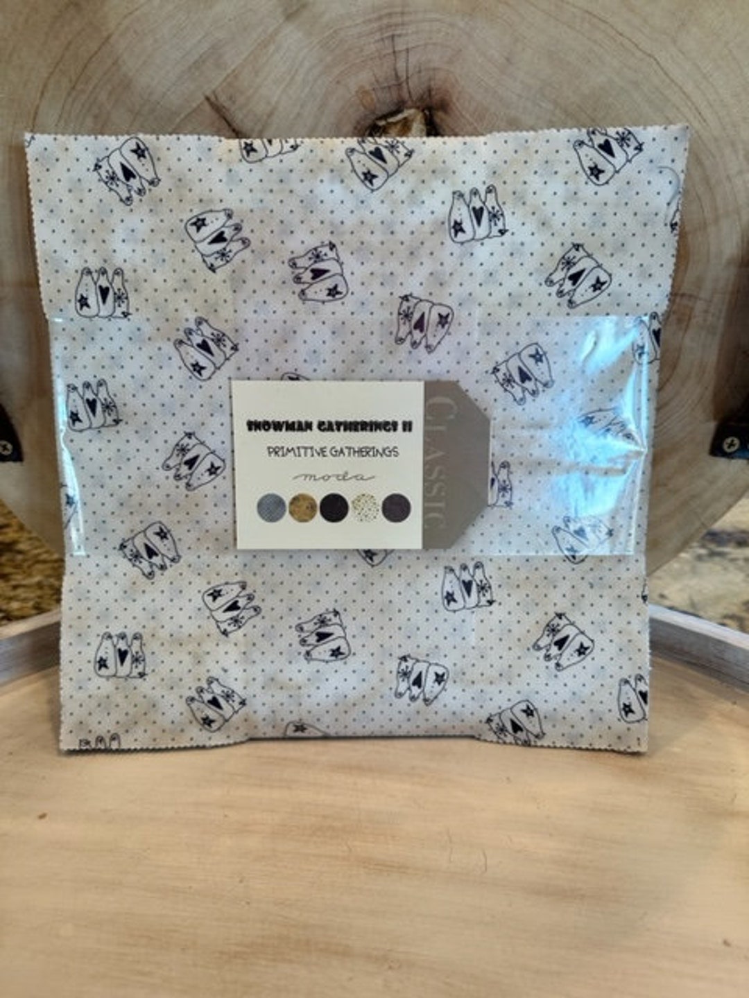 Snowman Gathering II Layer Cake Primitive Gatherings for - Etsy