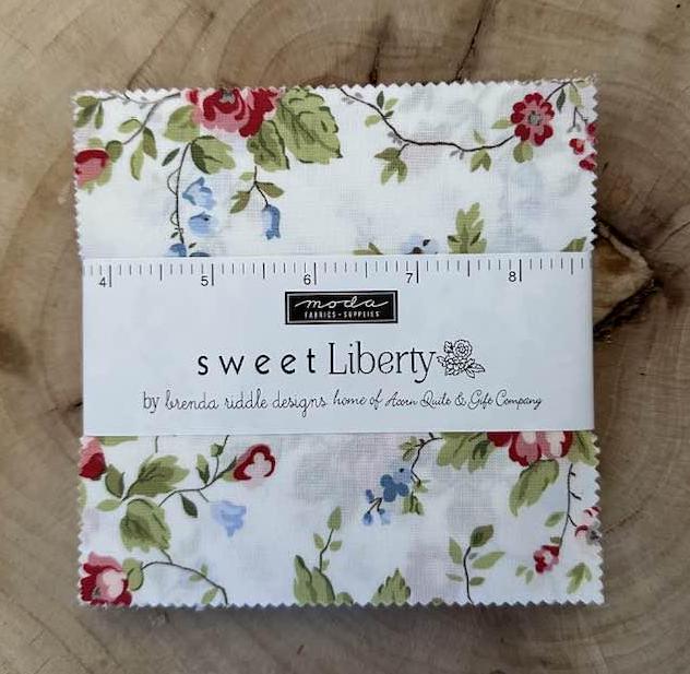 Sweet Liberty - Charm Pack - by Brenda Riddle Designs for Moda Fabric ...