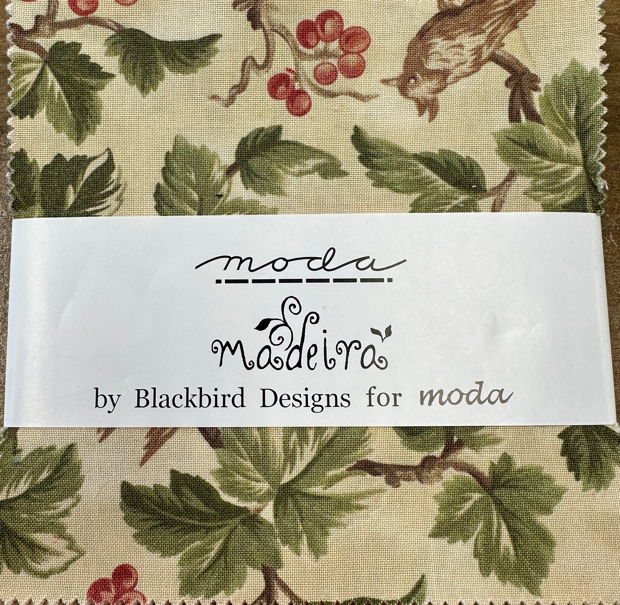 Madeira Charm Pack by Blackbird Designs for Moda Fabric - Etsy