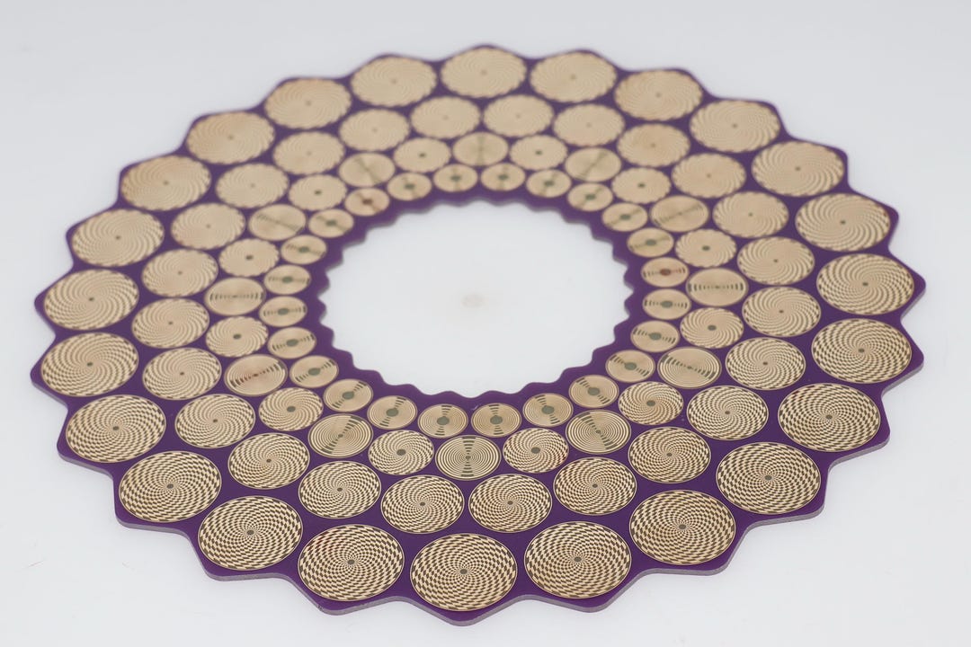 Radionics Machine Plate With Gold-plated Lakhovsky MWO and Vortex ...