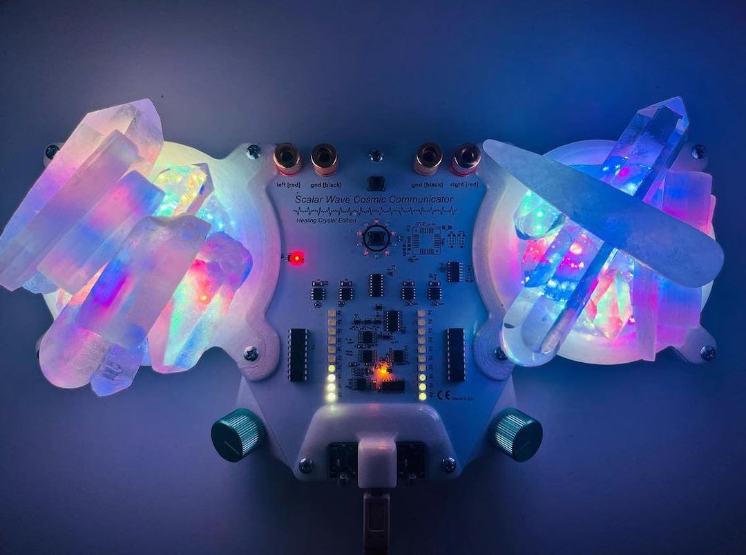 Scalar Wave Cosmic Communicator Healing Crystal Edition, Radionics ...