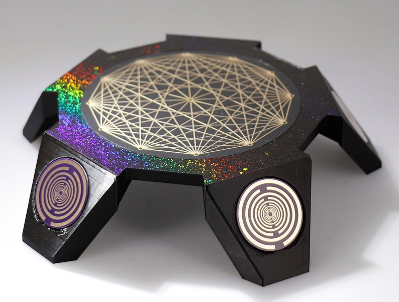 Holographic Scalar Wave Radionics Board With Lakhovsky MWO Discs and ...