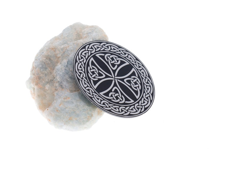 Norse Decor Celtic Disc for Norse Altars or for Making Orgone - Etsy