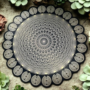 Lakhovsky MWO Antenna Grid, Tesseract Crystal Grid, Radionics Board - Etsy