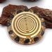Magnetite Orgone Disc of Attraction and Stability With 24k Gold Flakes ...