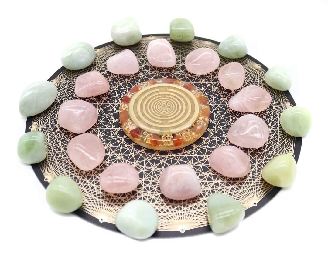 Tesseract Sacred Geometry Advanced Radionics Disc, Tesseract Crystal ...