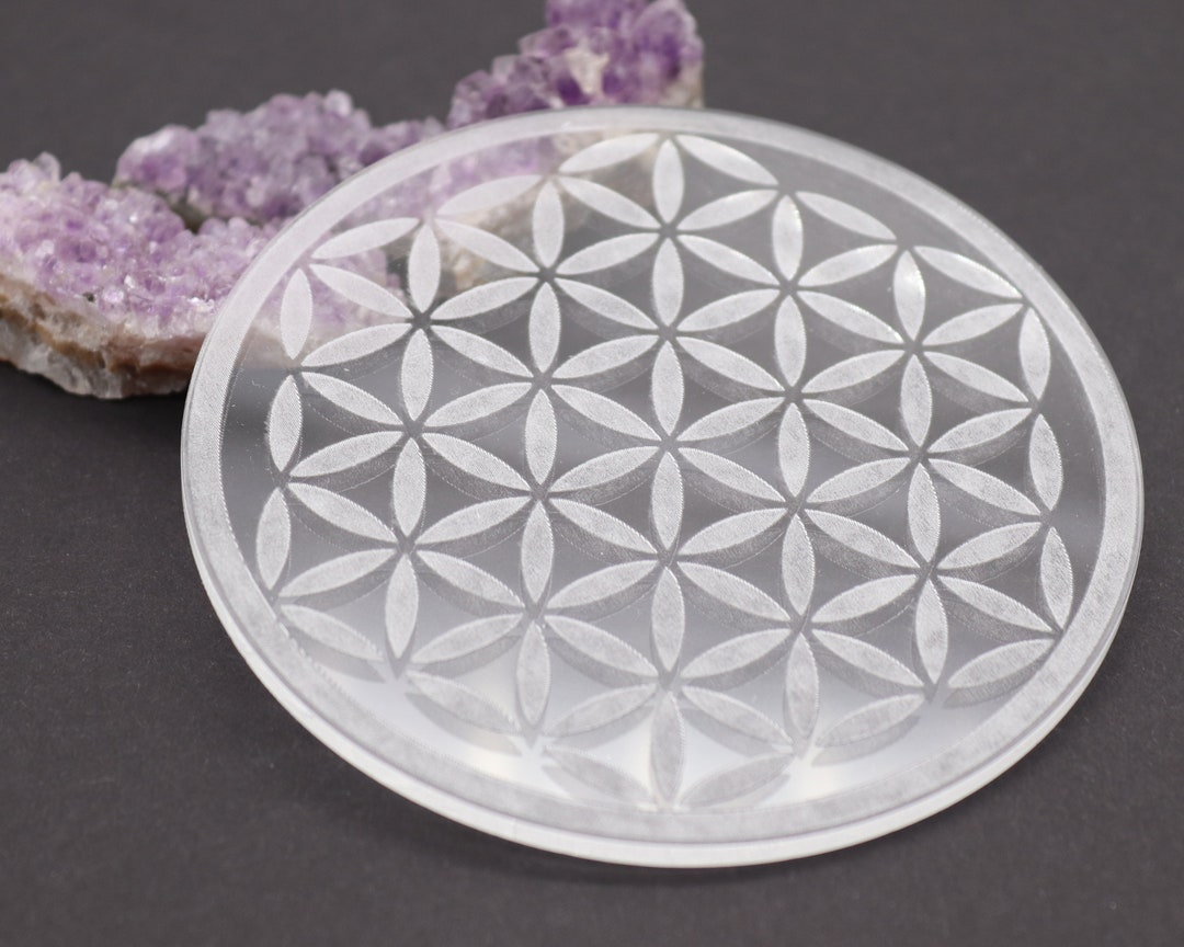 Flower of Life Sacred Geometry Crystal Grid, Sacred Geometry Art ...