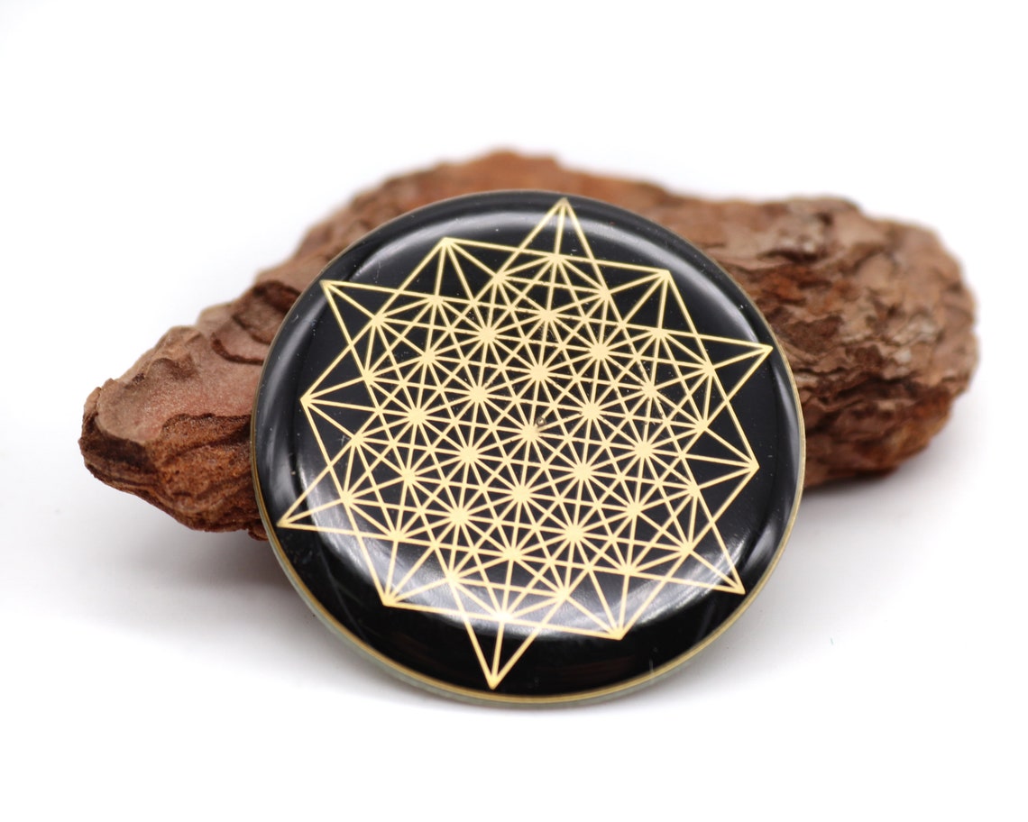 Tetrahedron EMF Protection Sticker 5G Protection Sacred | Etsy