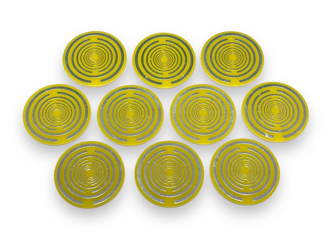 Lakhovsky MWO Antennae, Yellow Tin Plated, Radionics Device (25mm, 10 ...