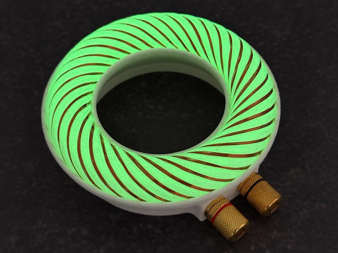 Rodin Coil Scalar Wave Toroidal Field Generator Module, Torsion Field ...
