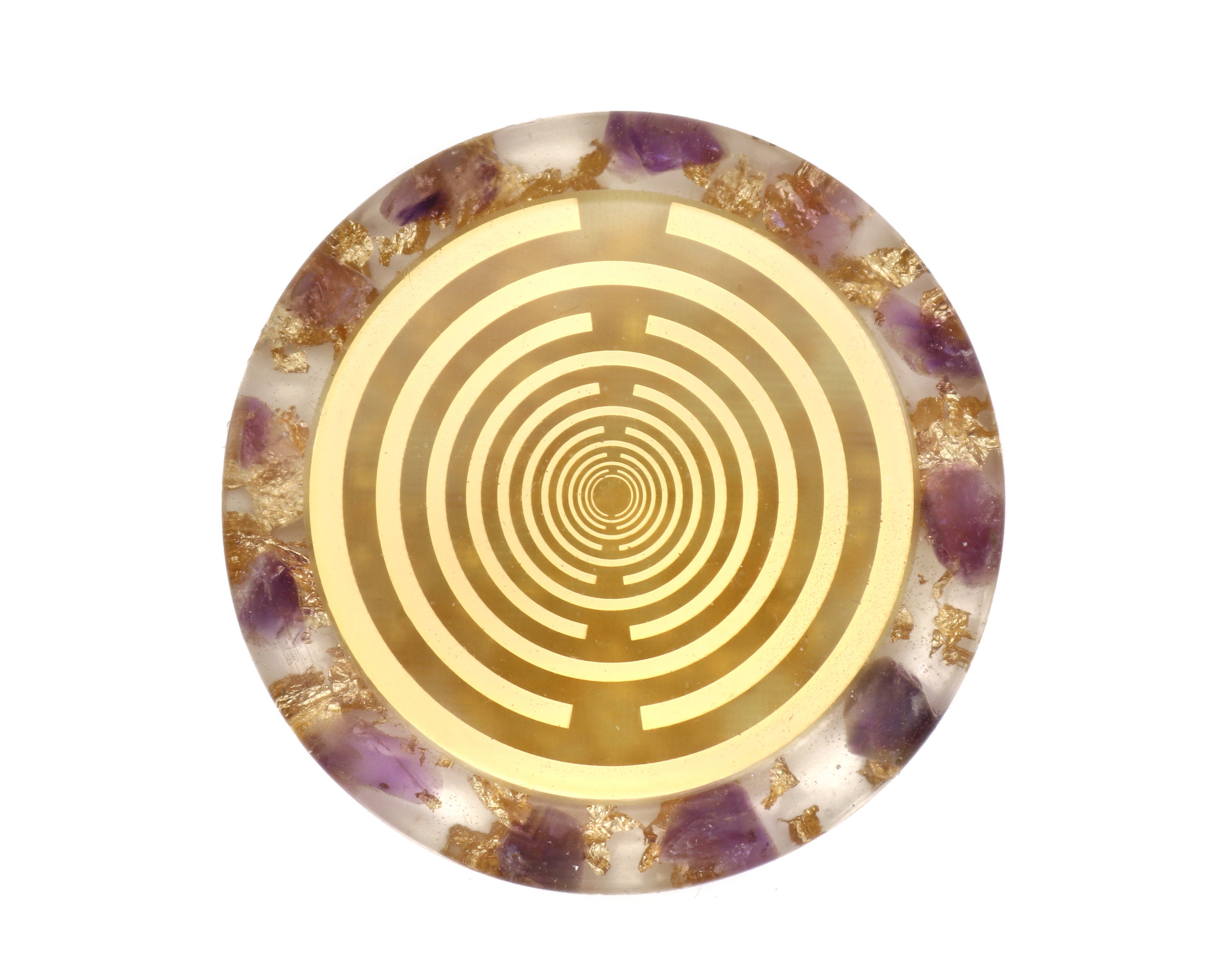 EMF Protection, Chakra Art Orgone Energy Charging Plate, Lakhovsky MWO ...