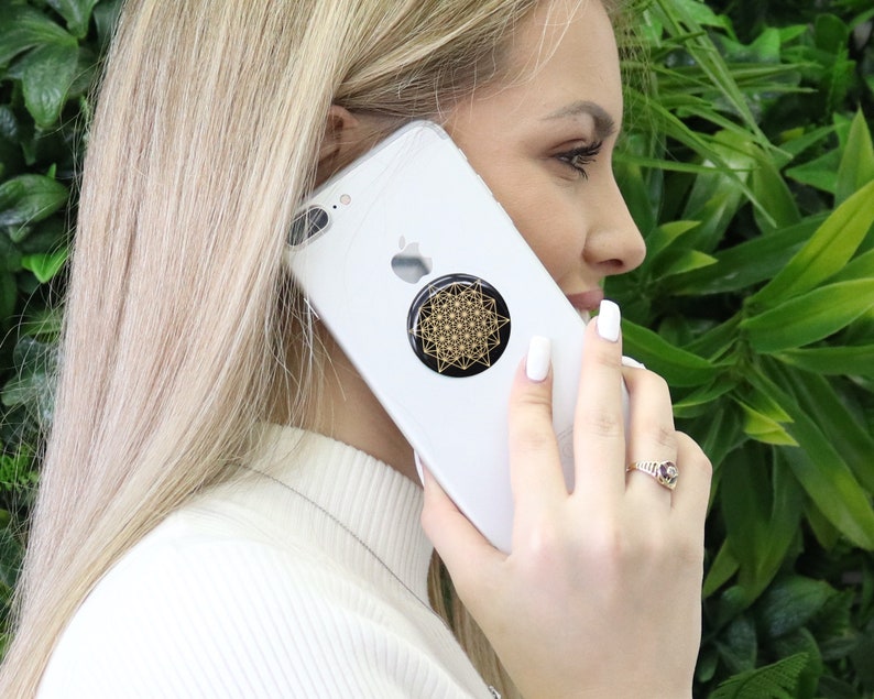 Sacred Geometry Tetrahedron Sticker for Cell Phone, Sacred Geometry Art ...