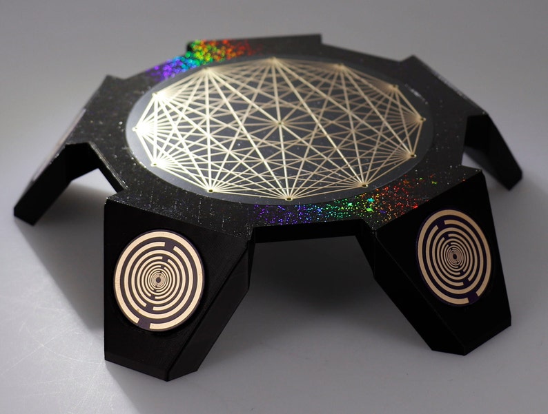 Holographic Scalar Wave Radionics Board With Lakhovsky MWO Discs and ...