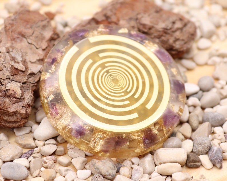 EMF Protection, Chakra Art Orgone Energy Charging Plate, Lakhovsky MWO ...
