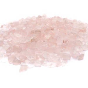 Rose Quartz Tumbled Stones, Mini Gemstones, Rose Quartz Gravel, Orgone ...
