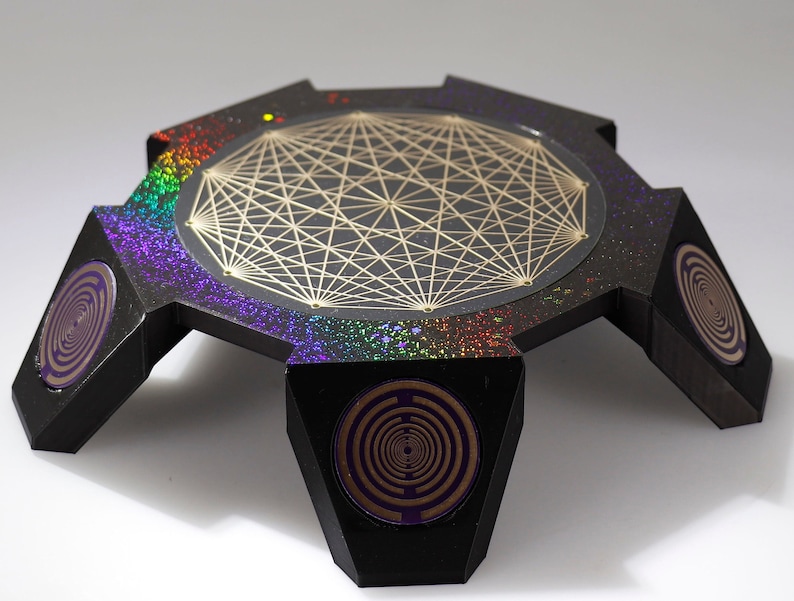 Holographic Scalar Wave Radionics Board With Lakhovsky MWO Discs and ...