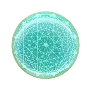 Cell Phone EMF Protection Shield Sticker, Tesseract Sticker, Empath ...