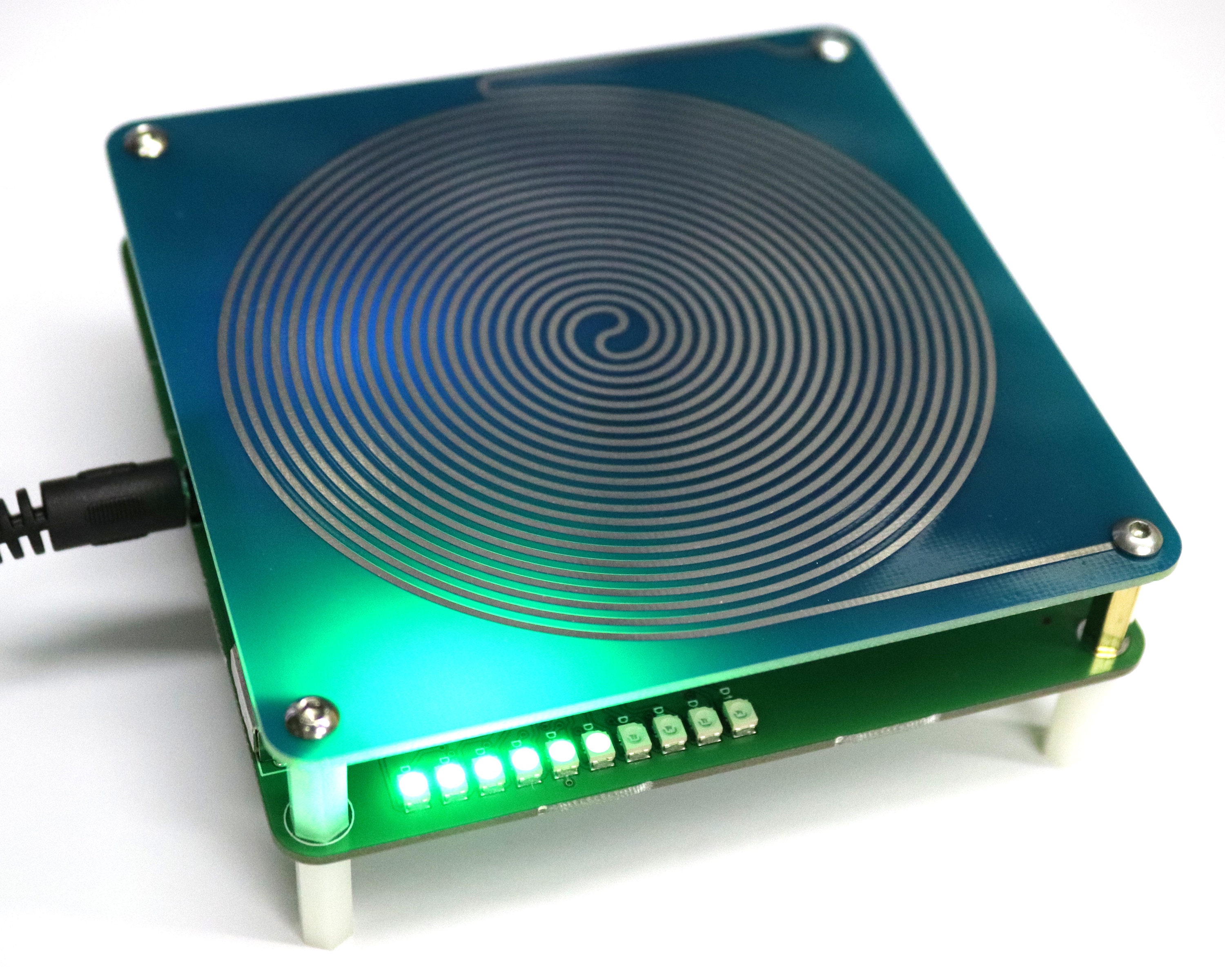 Bfilare Teslaspule mit Verstärker für Radionikexperimente, bifilare ...