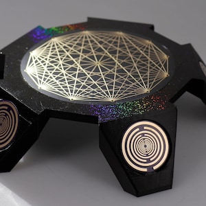 Scalar Wave Radionics Board With Lakhovsky MWO Discs and Tesseract ...