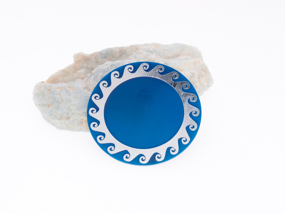 Greek Themed Decorative Disc for Making of Orgone Jewelry, Orgone ...