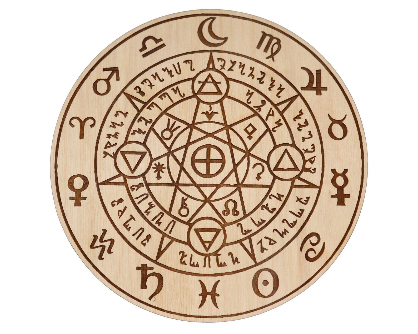 Wiccan Altar Wooden Witch Altar Altar Table Pagan Altar - Etsy