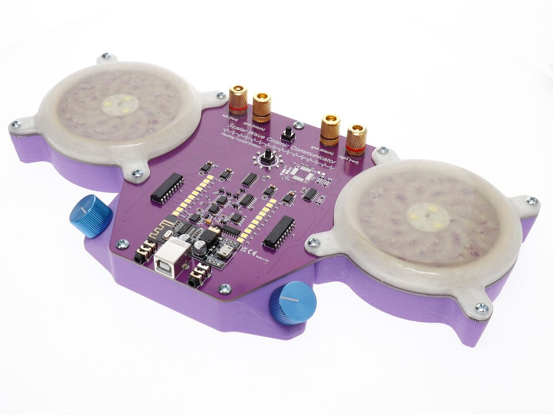 Scalar Wave Cosmic Communicator Healing Crystal Edition, Radionics ...