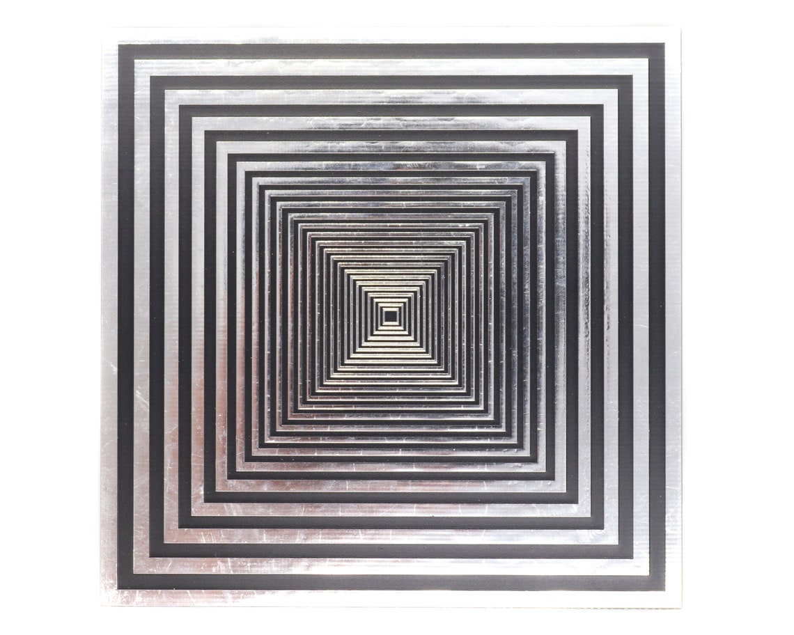 Pyramid Energy Plate, Radionics Charging Plate, Orgone Pyramid Charging ...