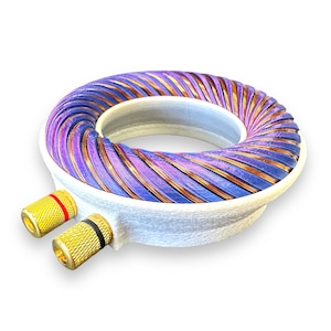 Torsion Field Scalar Wave Generator: Purple-blue Core, 4mm Banana Plug ...