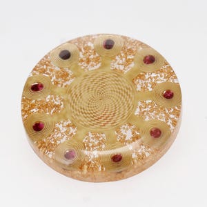 Crystal Grid EMF Protection Orgone Energy Disc With Lakhovsky MWO ...