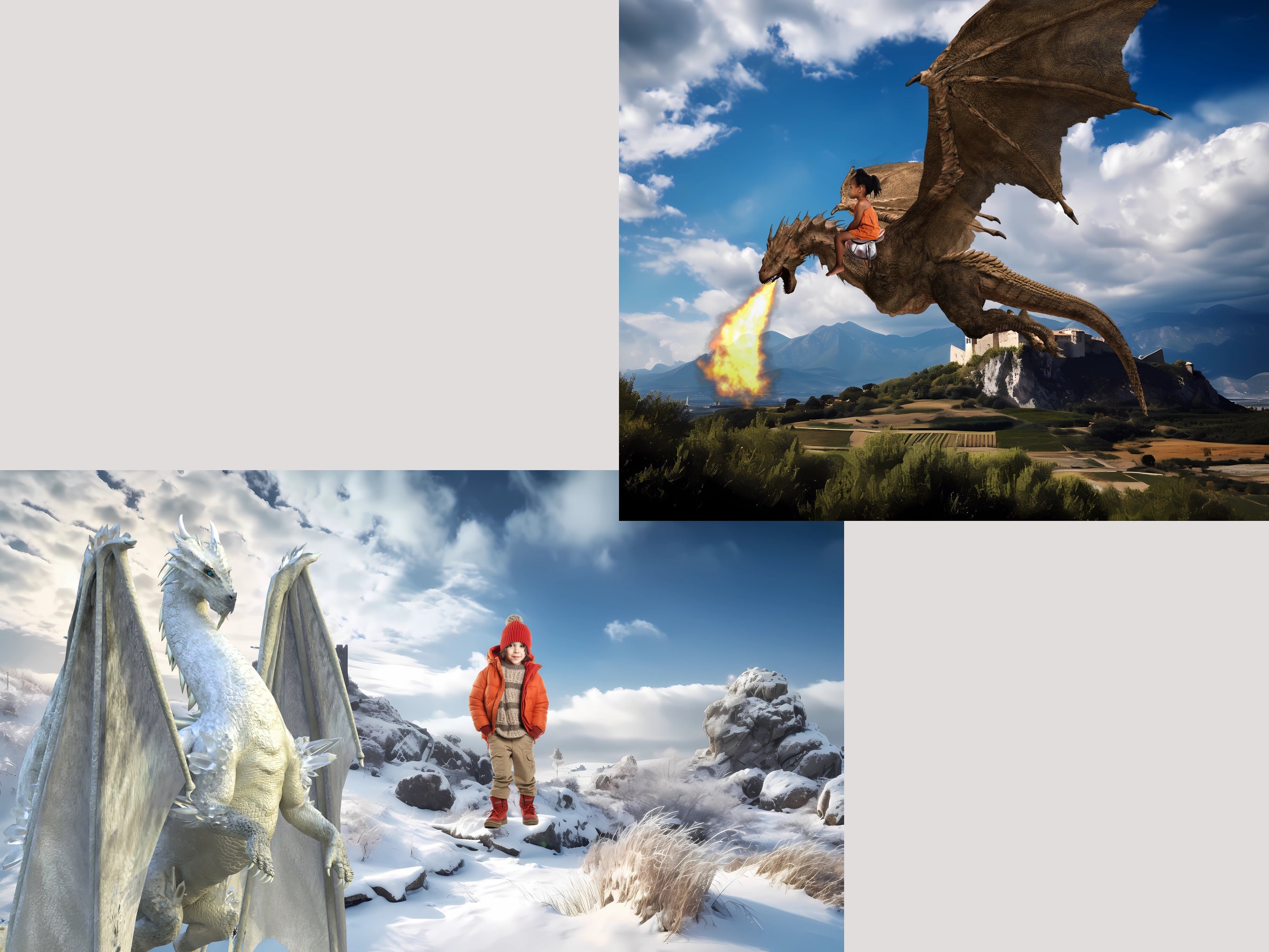 10 Dragon Realistic Background Backdrop for Photographers - Etsy