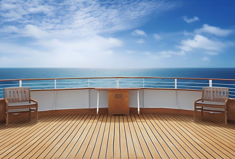 4 Cruise Ship Photo Background Backdrop Ocean Sea Vacation Instant ...