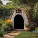 5 Pet Dog Cat House Cute Background Backdrop , Dog House Garden ...