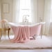 Pink Bathroom Bathtub Bubble Bath Mermaid Mockup Digital Background, 3 ...